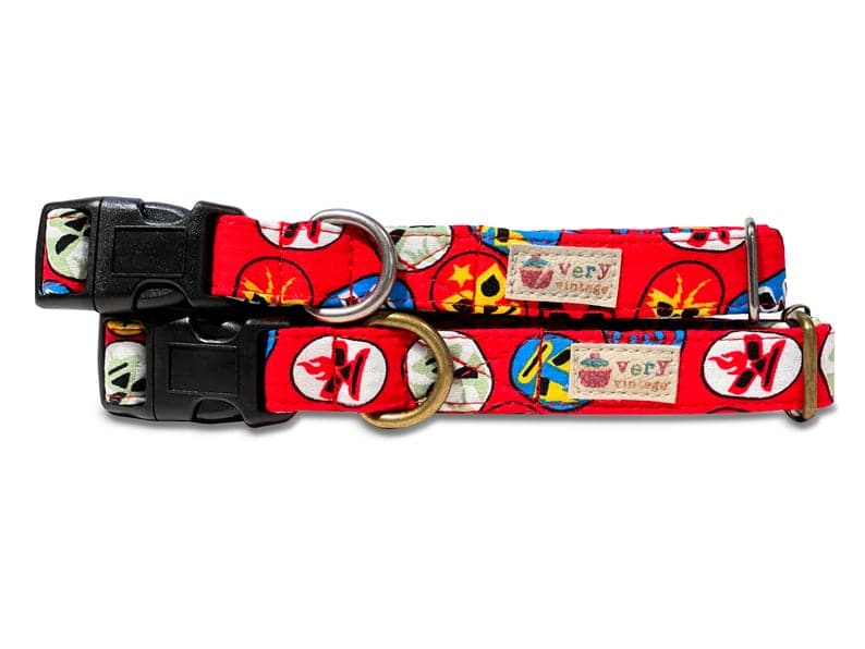 Lucha Libre Dog Collar | Mexican Wrestling Collar | Colorful Lucha ...
